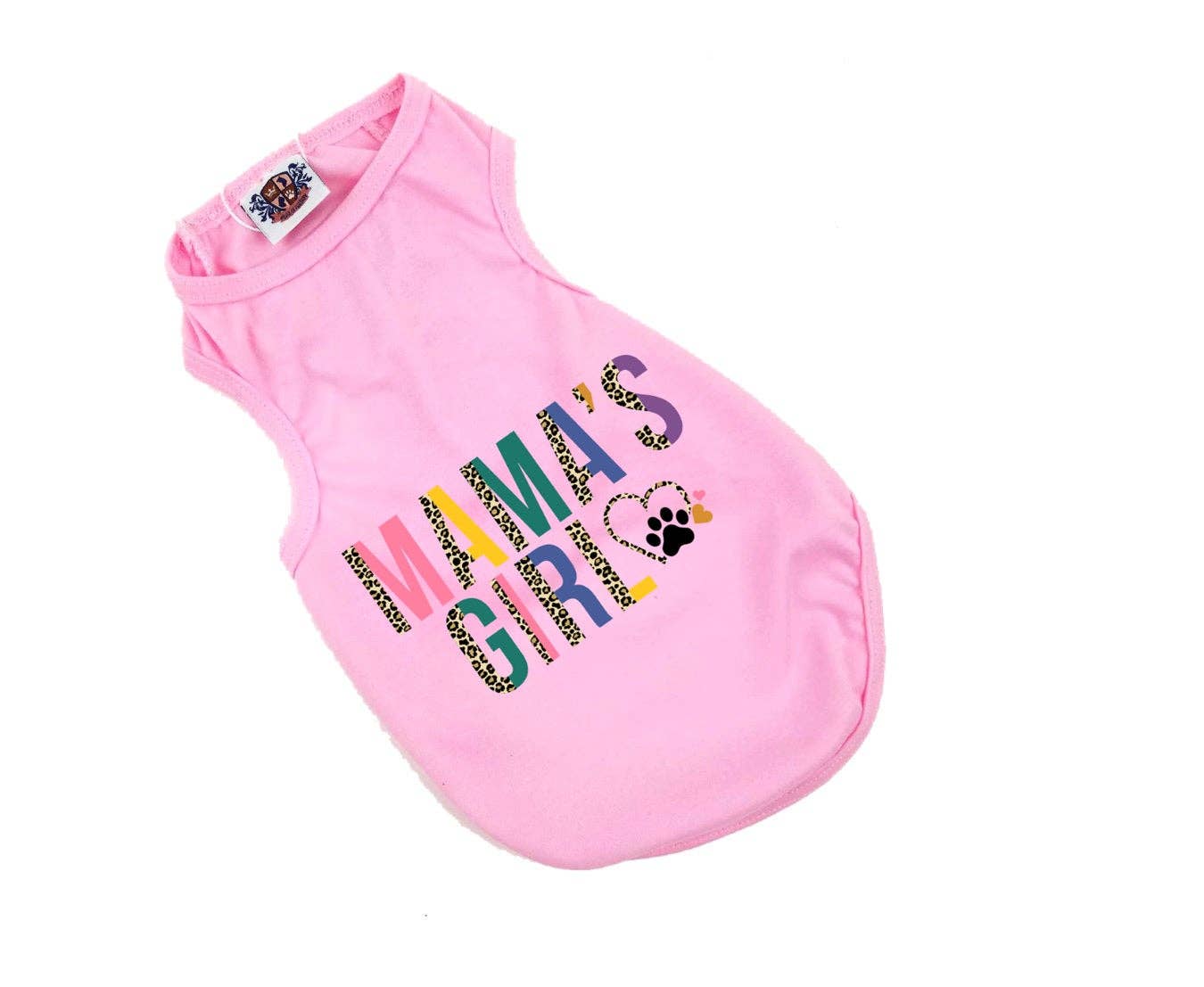 Dog Shirt | Mama's Girl Leopard – Frenchie Tale